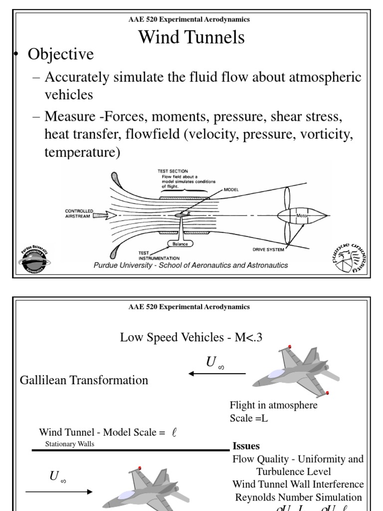 Wind Tunnels: - Objective | Download Free PDF | Wind Tunnel | Aerodynamics