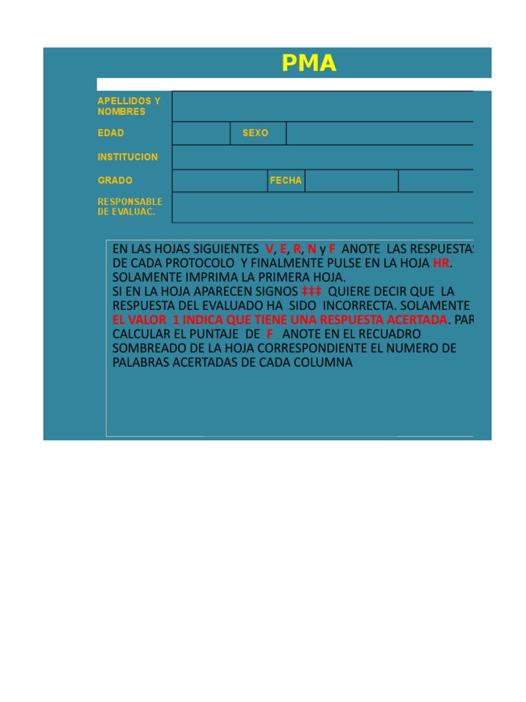 Test Pma | PDF | Tipografía digital | Codificación de caracteres