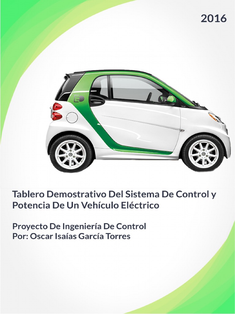 Sistema de Control de Un Vehiculo Electrico y Descripcion de ...