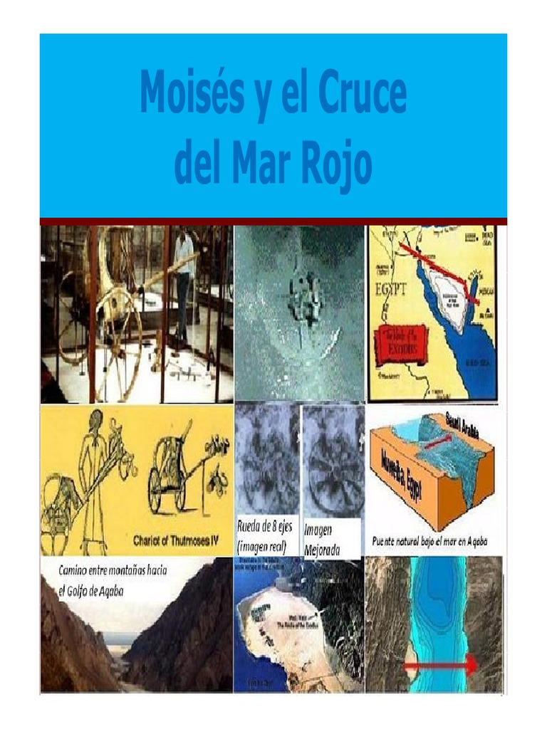 Cruzando el Mar Rojo: Evidencias y Ruta | PDF | Moisés | Libro del éxodo