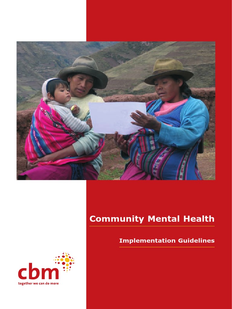 CBM Community Mental Health CMH - Implementation Guidelines | PDF ...