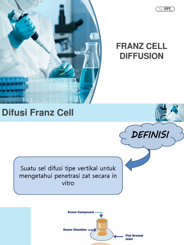 Sel Difusi Franz: Metode dan Prosedur | PDF