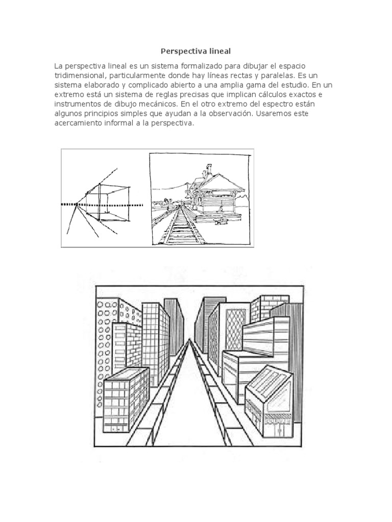 Perspectiva Lineal | PDF