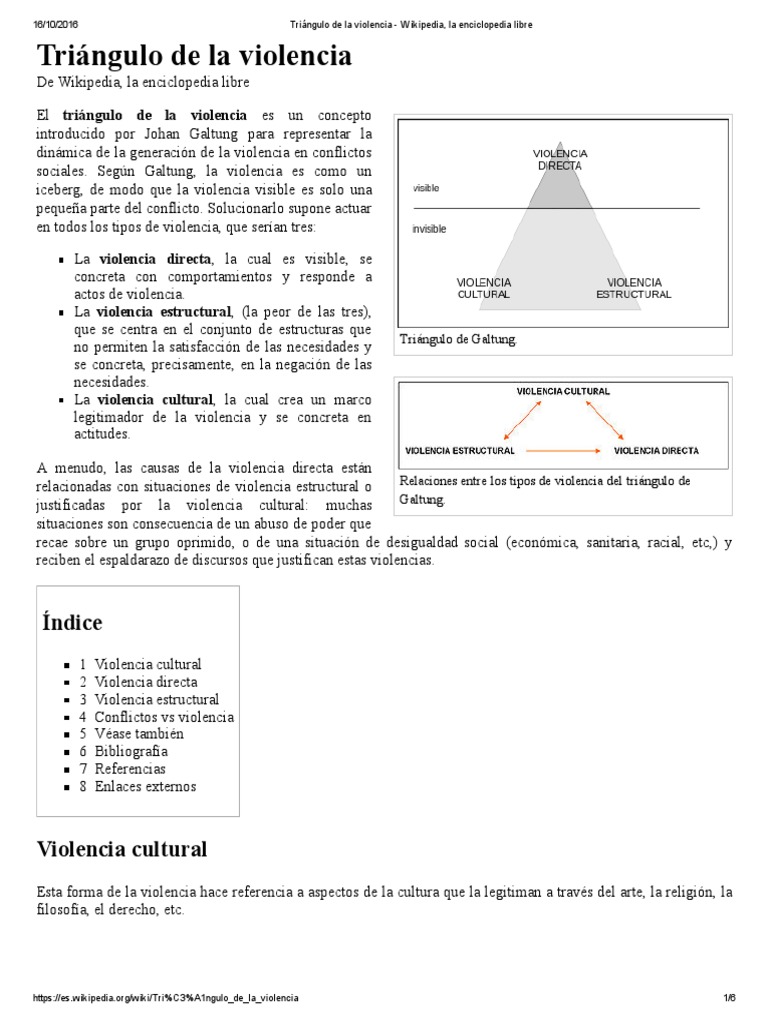 Triángulo de La Violencia - Wikipedia, La Enciclopedia Libre | PDF ...