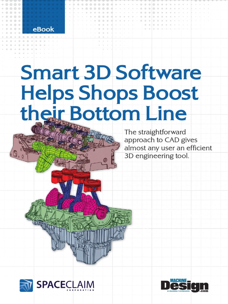 Ebook Spaceclaim Cad Modeling Software | PDF | Computer Aided Design ...