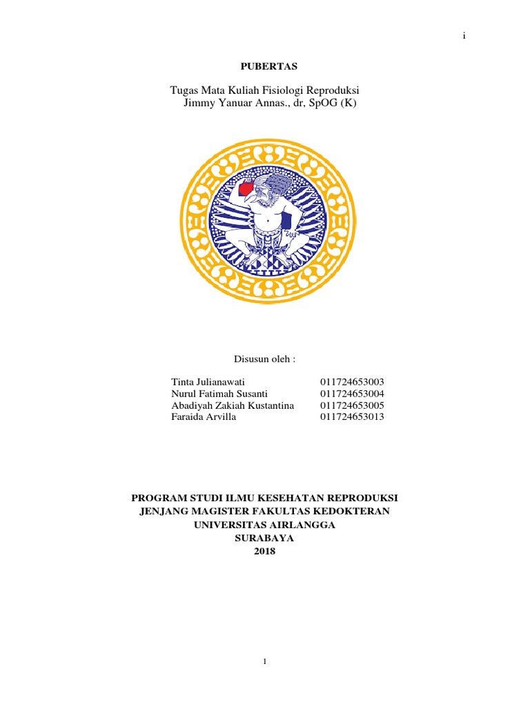 Pubertas Makalah DR Jimmy | PDF | Kesehatan Holistik