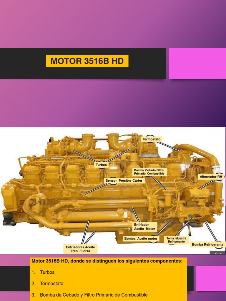 MOTOR 3516 B O