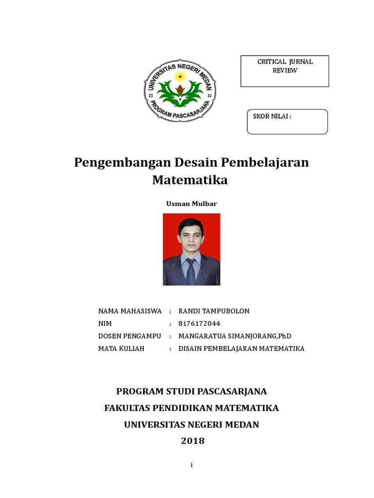 CJR Cover, Kata Pengantar, Daftar Isi | PDF