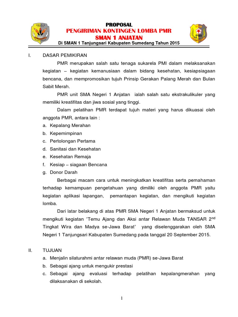 Proposal Pengiriman Lomba | PDF