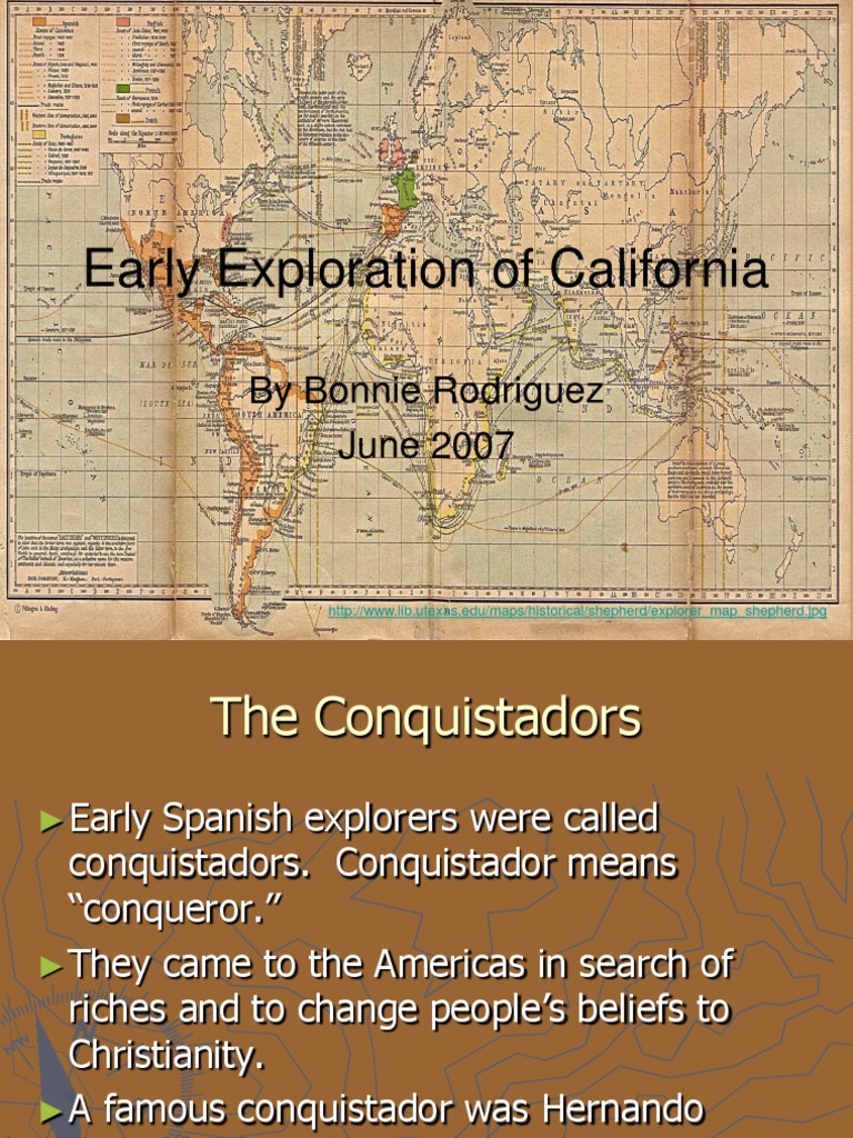 Early Exploration of California | PDF | Conquistador | California