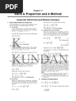Class 10 Componendo and Dividendo Rule | PDF