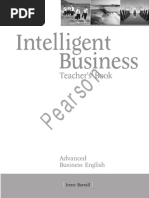 Intelligent Business Upper Intermediate Teacher's Book | PDF