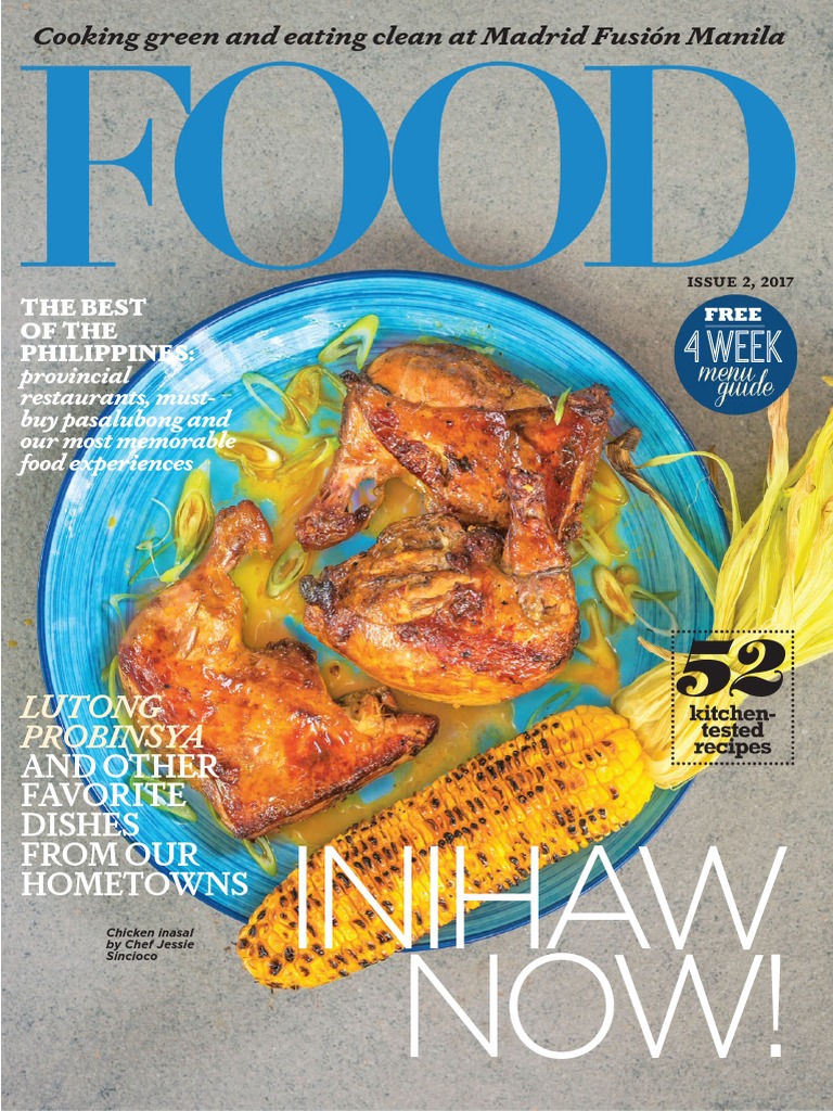 Food Magazine Philippines Issue 2 2017 | PDF | Leaf Vegetable | Foods