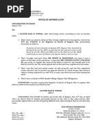 Sample of Nunc Pro Tunc Order | PDF