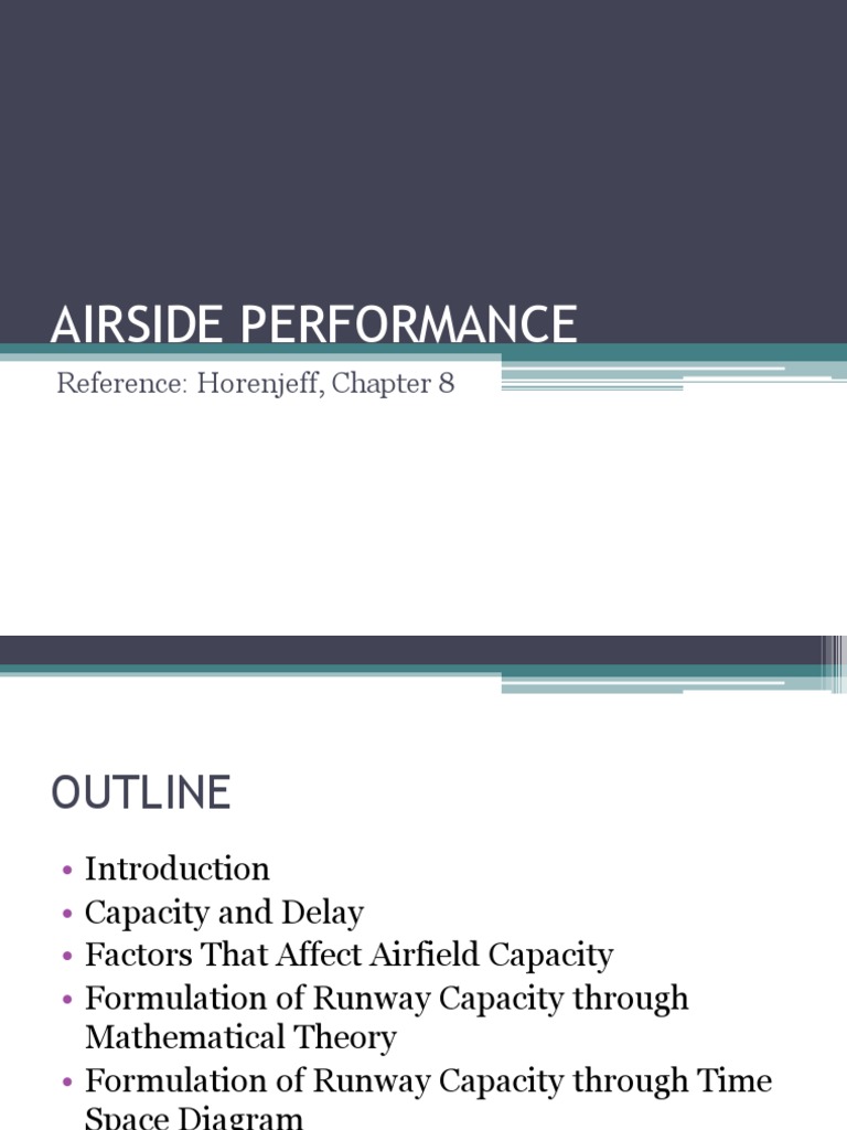 AIRFIELD CAPACITY AND DELAY ANALYSIS | PDF | Airport | Air Traffic Control