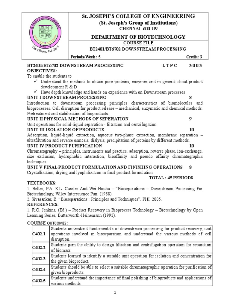 DSP Theory Course File | PDF | Chromatography | Adsorption
