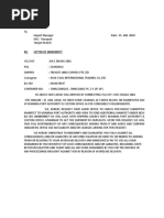 Telex Release Application | PDF