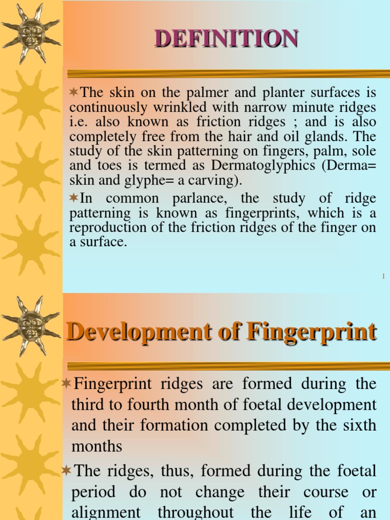 History of Fingerprints and Their Use | PDF | Fingerprint | Skin