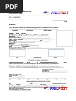 03052025-Revised-PID-Application-Form | PDF | Travel Visa
