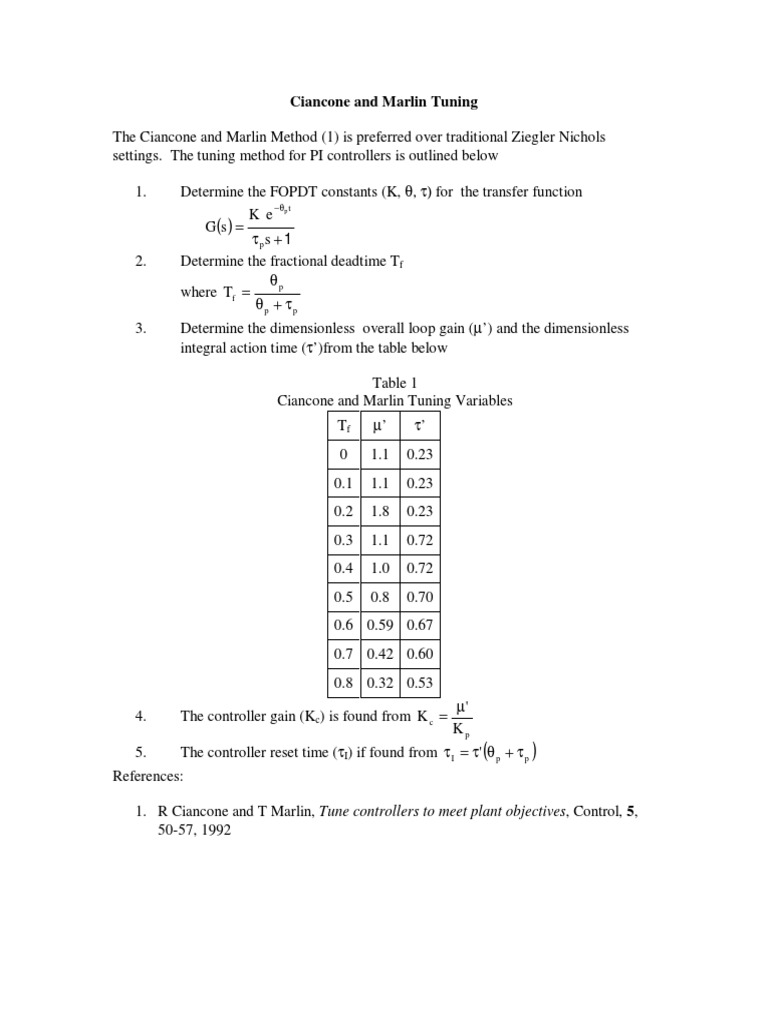 Ciancone Marlin | PDF