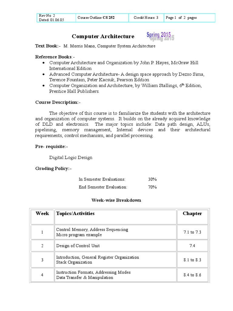 Computer Architecture - CS252 | PDF | Computer Data Storage | Parallel Computing