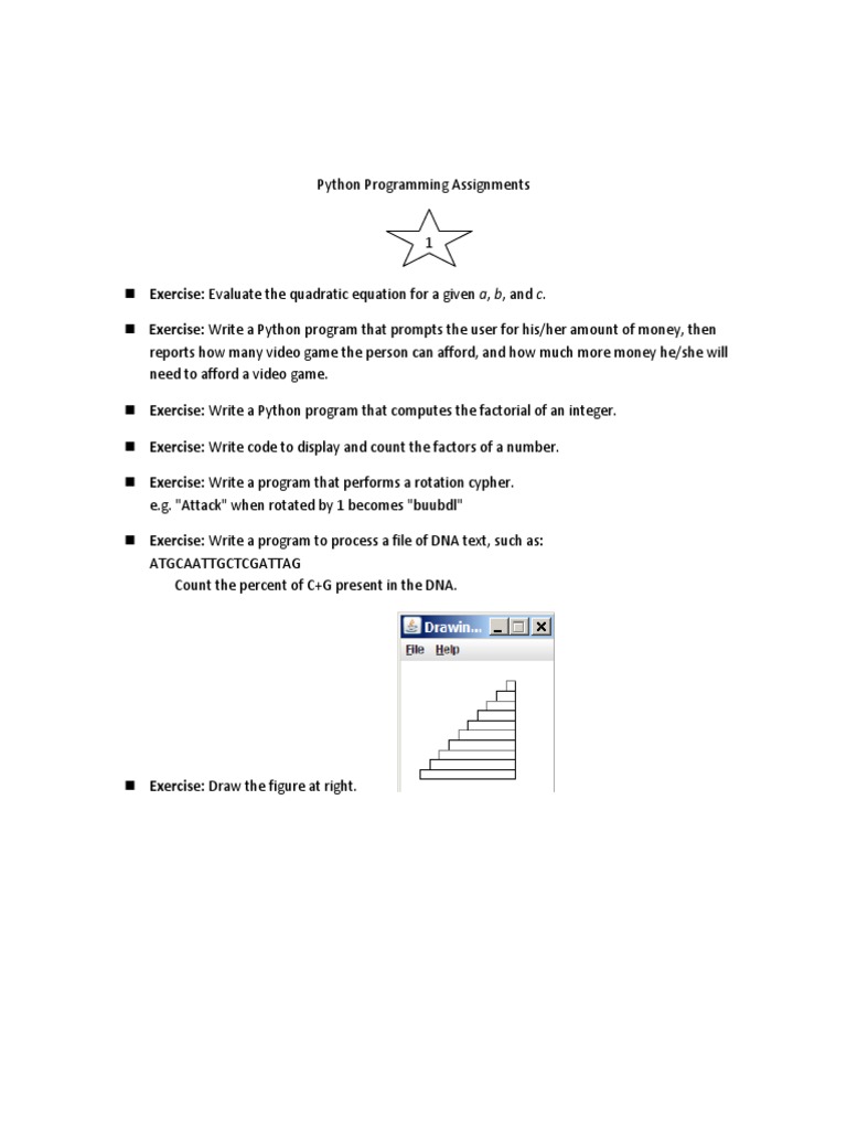 Python Programming Assignments-1 | PDF