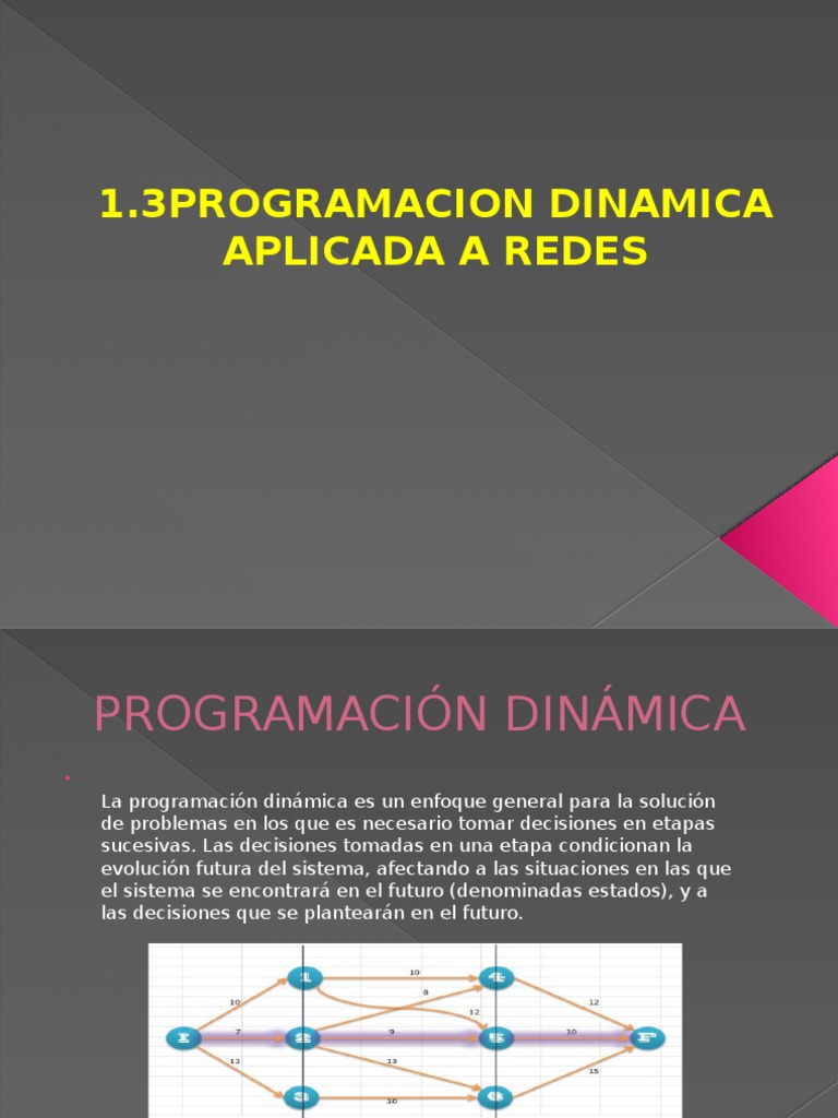 Programacion Dinamica | PDF
