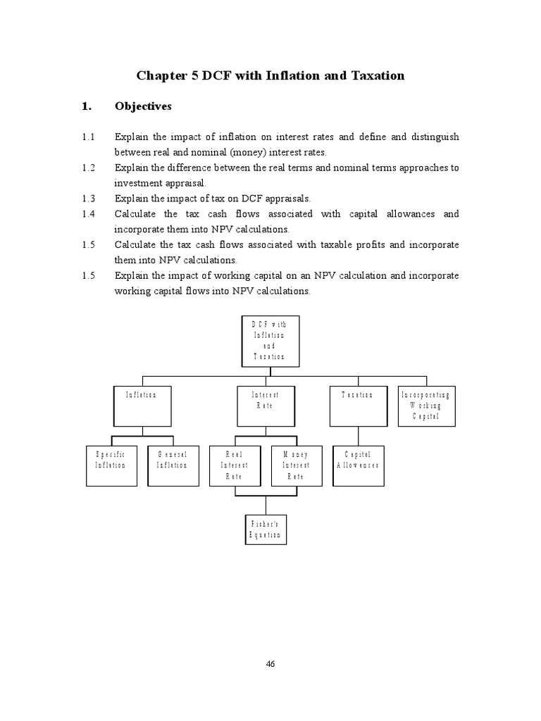 Chapter5 InflationTax | PDF | Net Present Value | Discounting