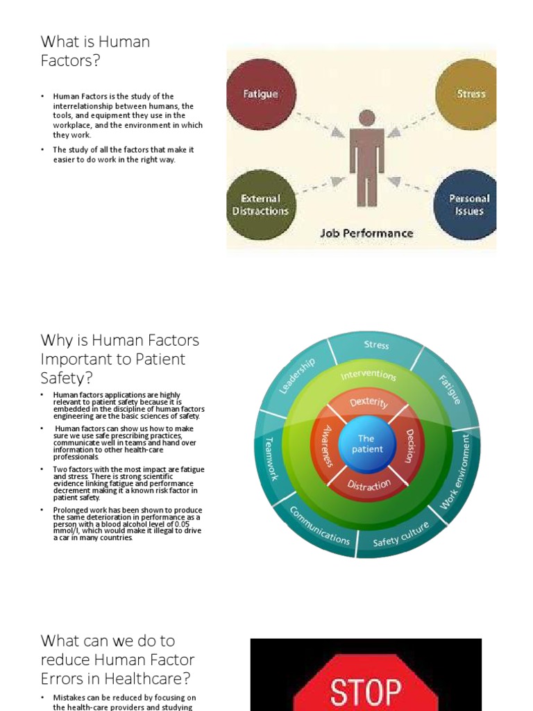 What Is Human Factors? | PDF