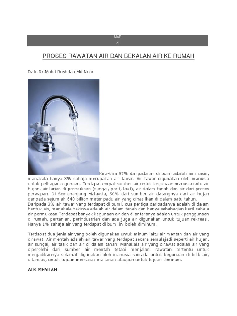 Rawatan Air | PDF