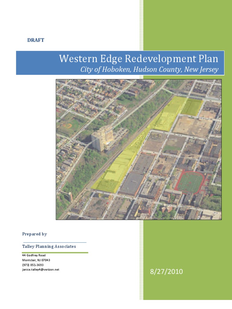 Western Edge Redevelopment Plan Revised Draft | PDF | Urban Planning ...