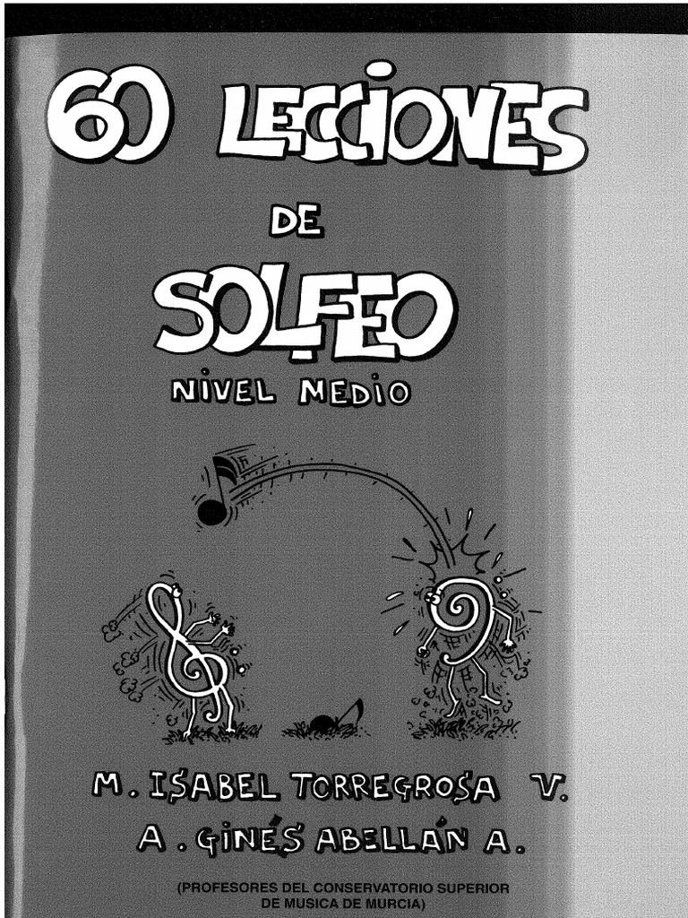 60 Lecciones de Solfeo Nivel Medio | PDF