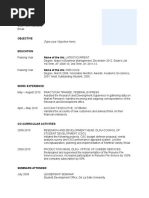 DLSU Resume Format-3 | PDF | Academia | Business