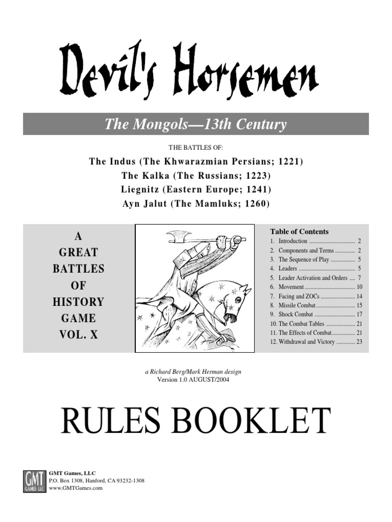 DH Rules-5 | PDF | Infantry | Wars & Military