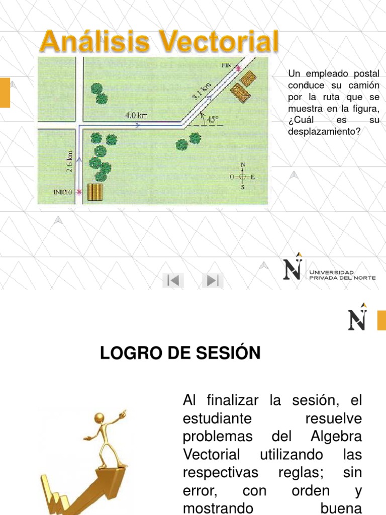 Analisis Vectorial UPN | PDF | Vector Euclidiano | Escalar (Matemáticas)