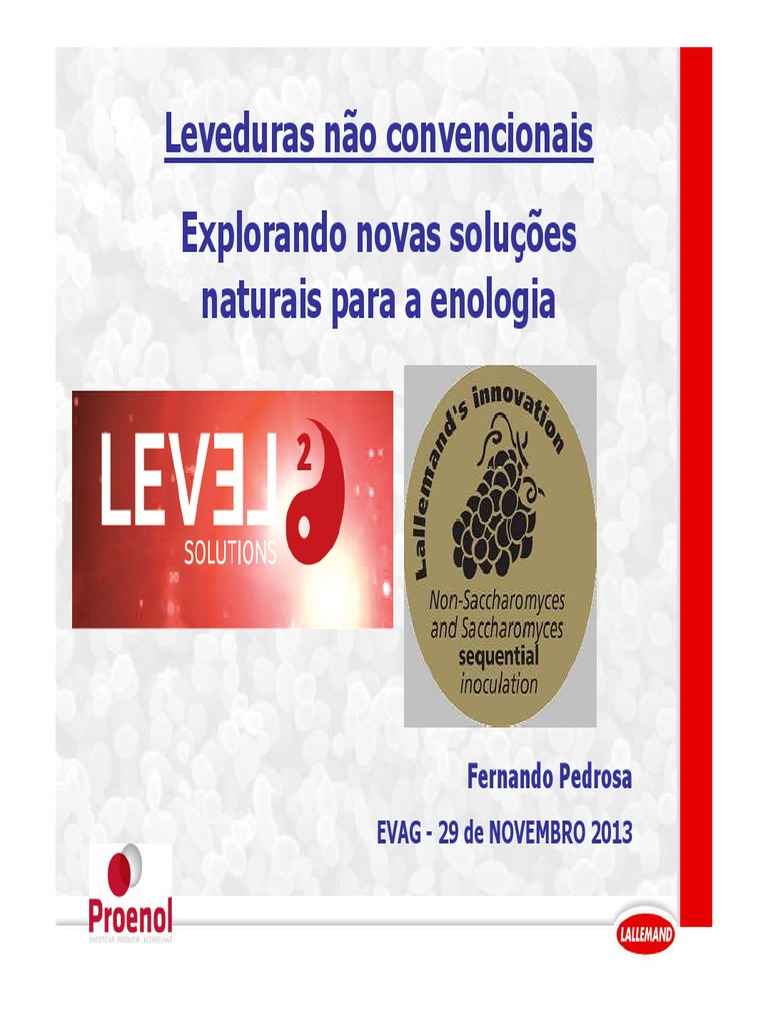 Leveduras Não Convencionais - Explorando Novas Soluções Natuais para A ...