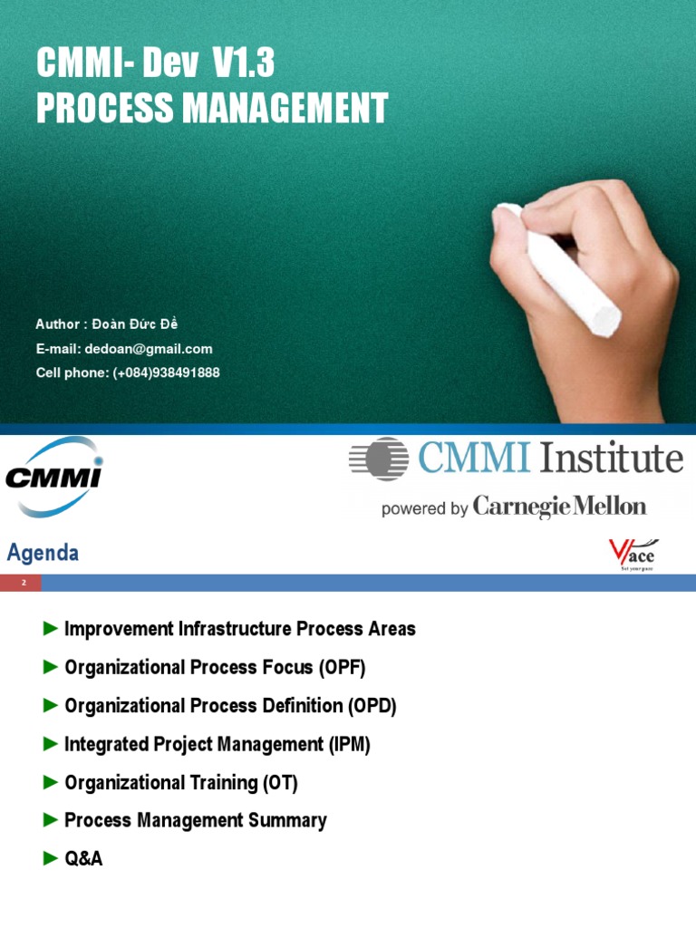 Processes Management CMMI V1.3 | PDF | Project Management | Implementation