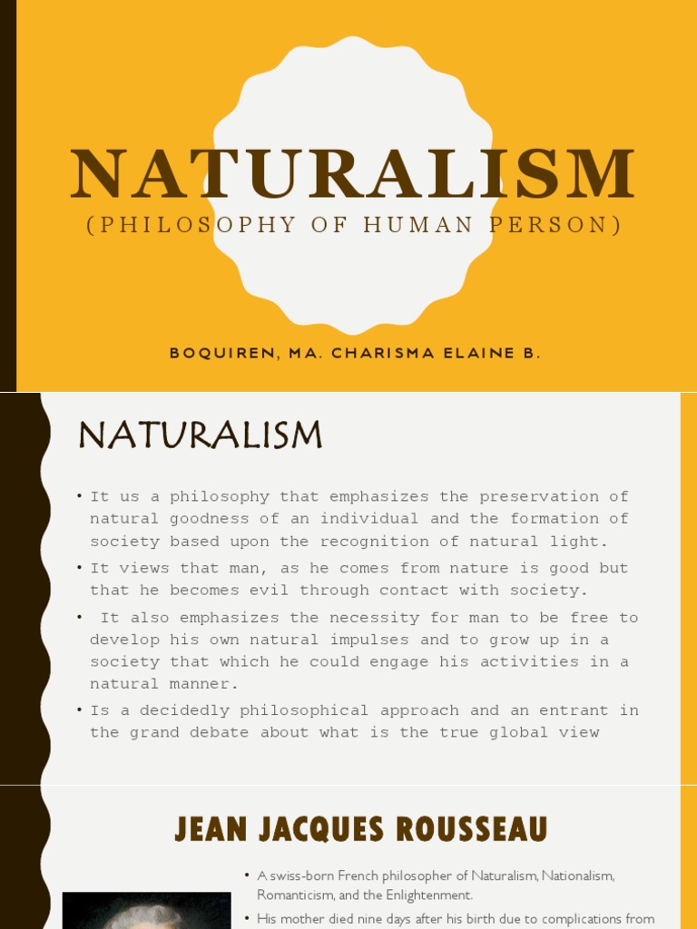 Naturalism | Naturalism (Philosophy) | Philosophical Movements