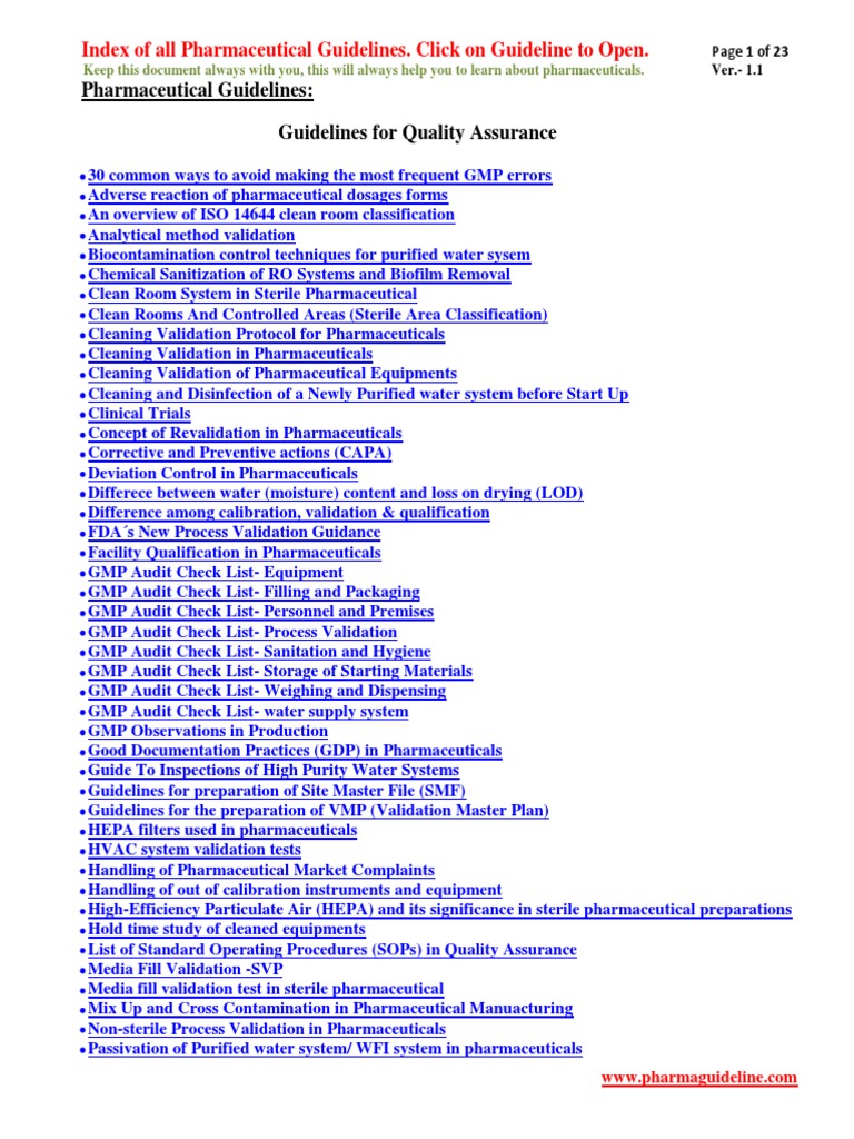 Pharmaguideline Manual | Total Organic Carbon | Sterilization ...