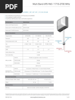 CV3PX310R Datasheet | PDF | Decibel | Antenna (Radio)