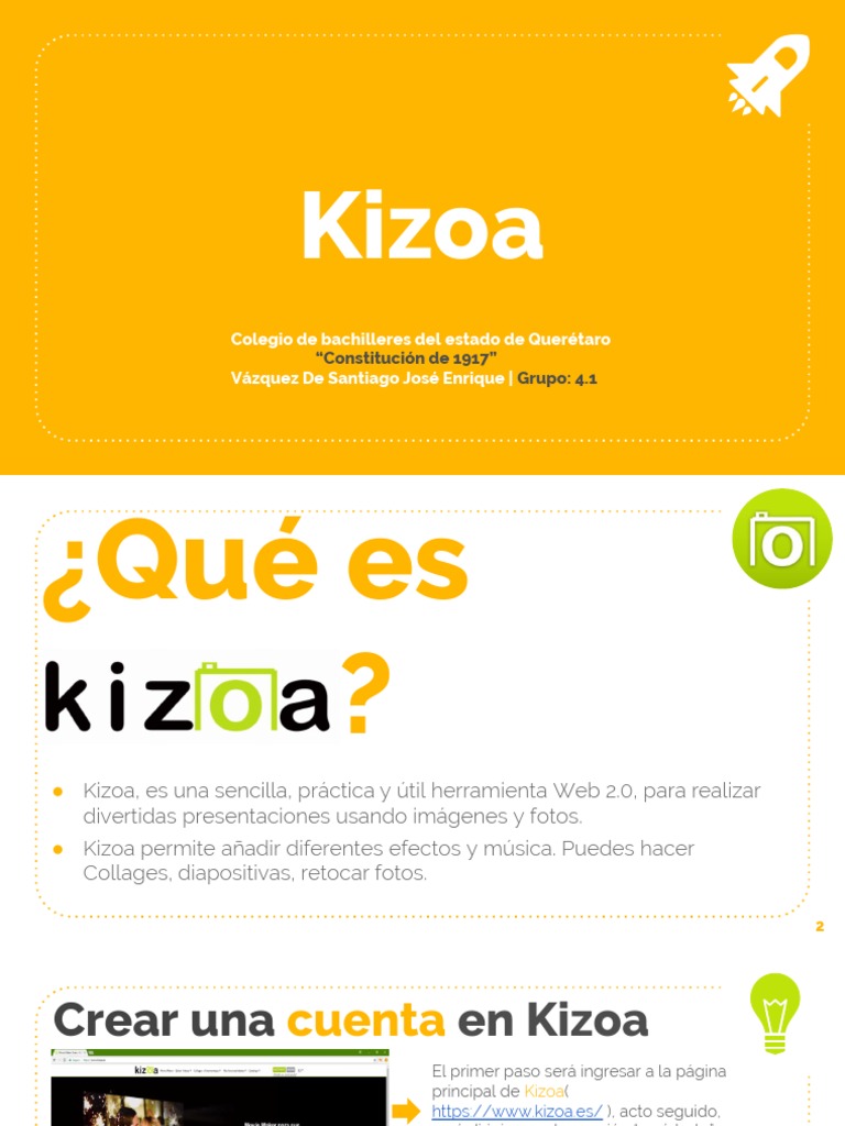 Tutorial - Uso de Kizoa | PDF | Informática | Software