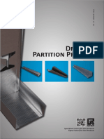 Knauf Metal Profiles Brochure PDF | PDF | Framing (Construction) | Drywall