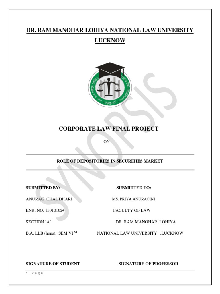 Corporate Law | PDF | Securities (Finance) | Derivative (Finance)