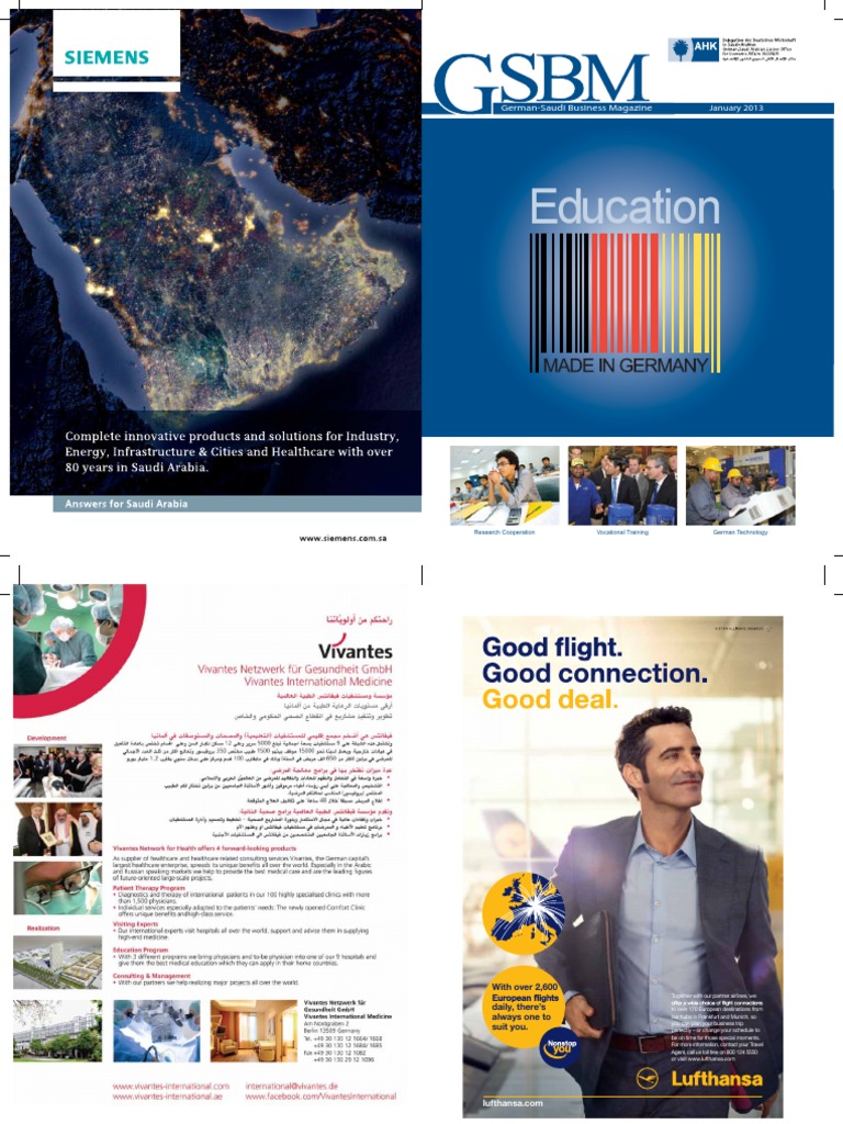 GSBM January 2013 | PDF | Saudi Arabia | Vocational Education