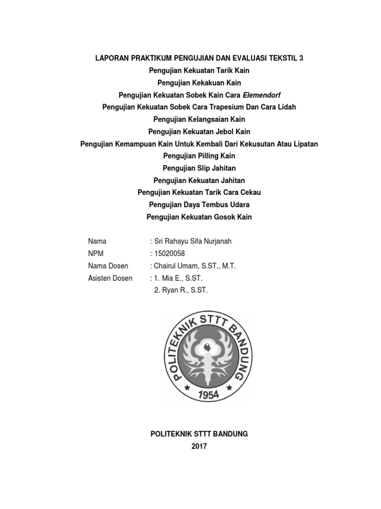 Lap. Eval Fisika | PDF