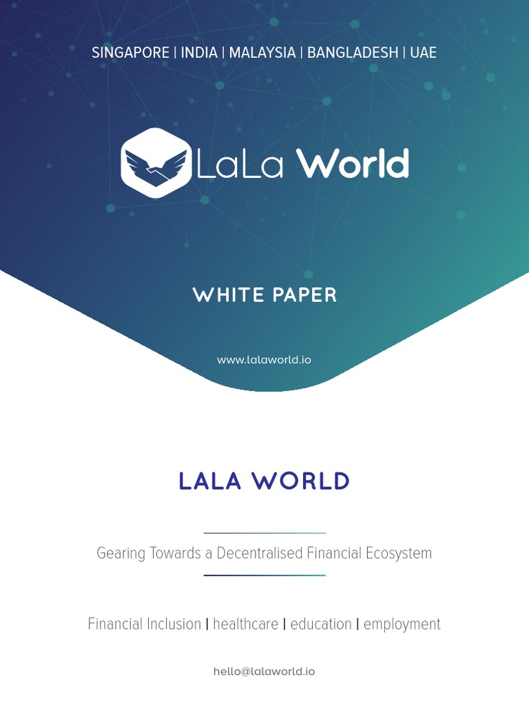 Lala World: White Paper | PDF | Cryptocurrency | Financial Inclusion