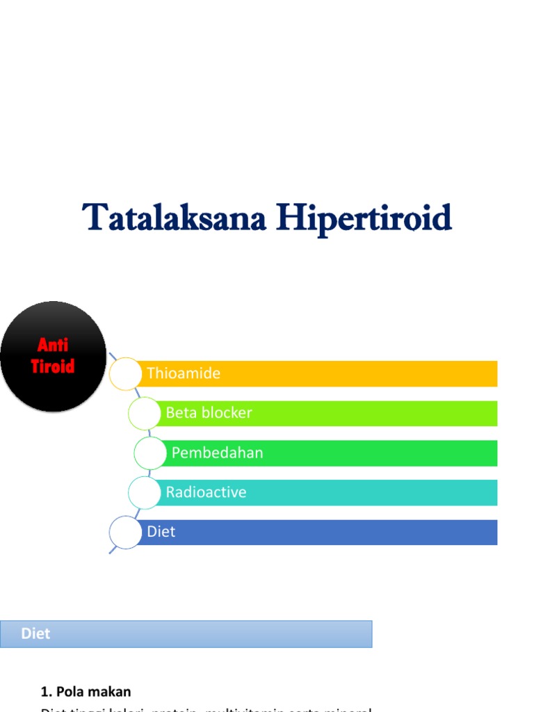 Tatalaksana Hipertiroid Secara Komprehensif | PDF