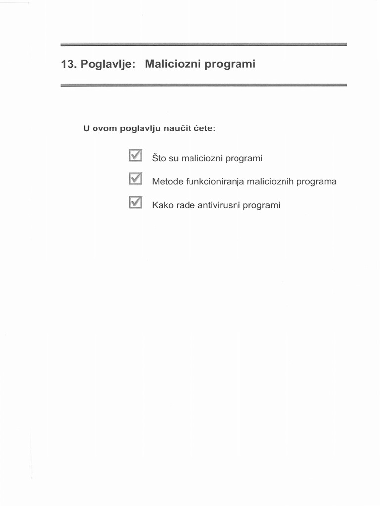 Maliciozni Programi | PDF