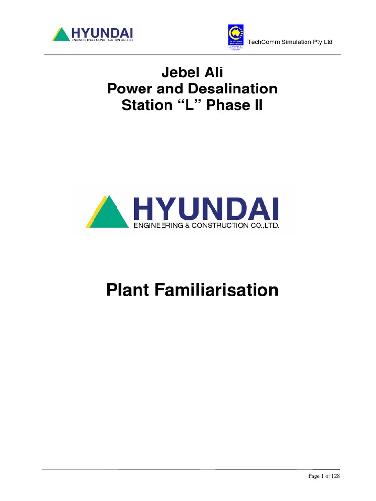 Plant Familiarisation | PDF | Electric Generator | Electromagnetic ...