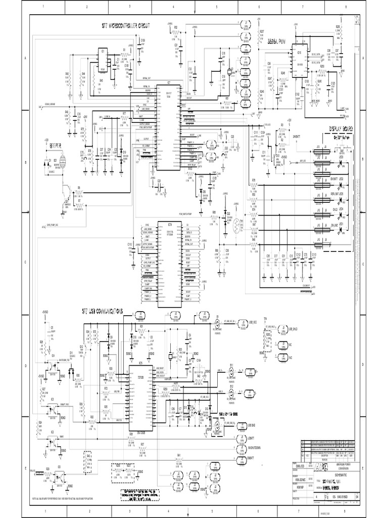 Apc Back-Ups Rs-800 Br800i Chassis 640-0189d SCH | PDF